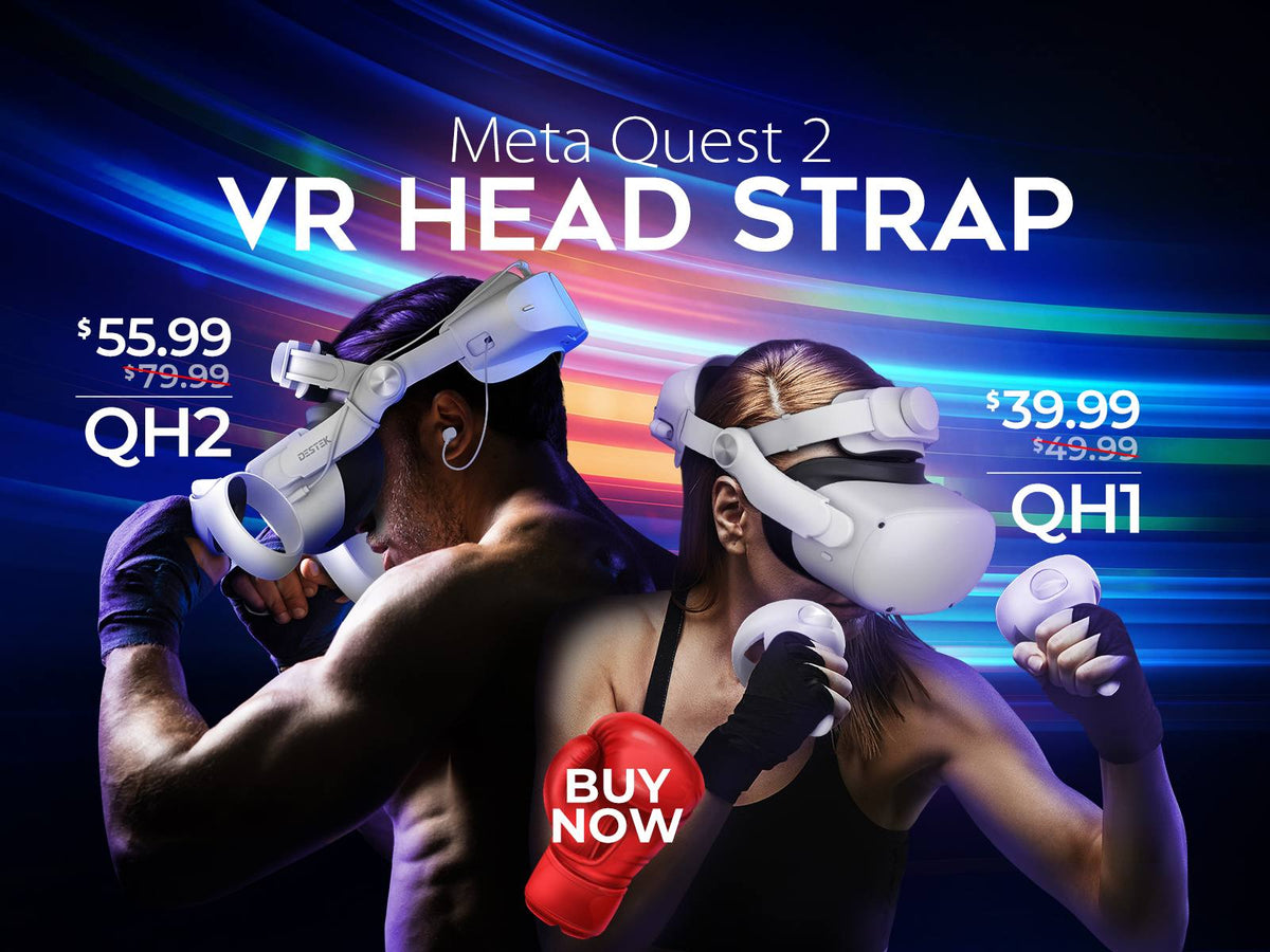 Meta Quest 2/3/Pro Accessories, Quest Head Strap,VR Headset for iPhone