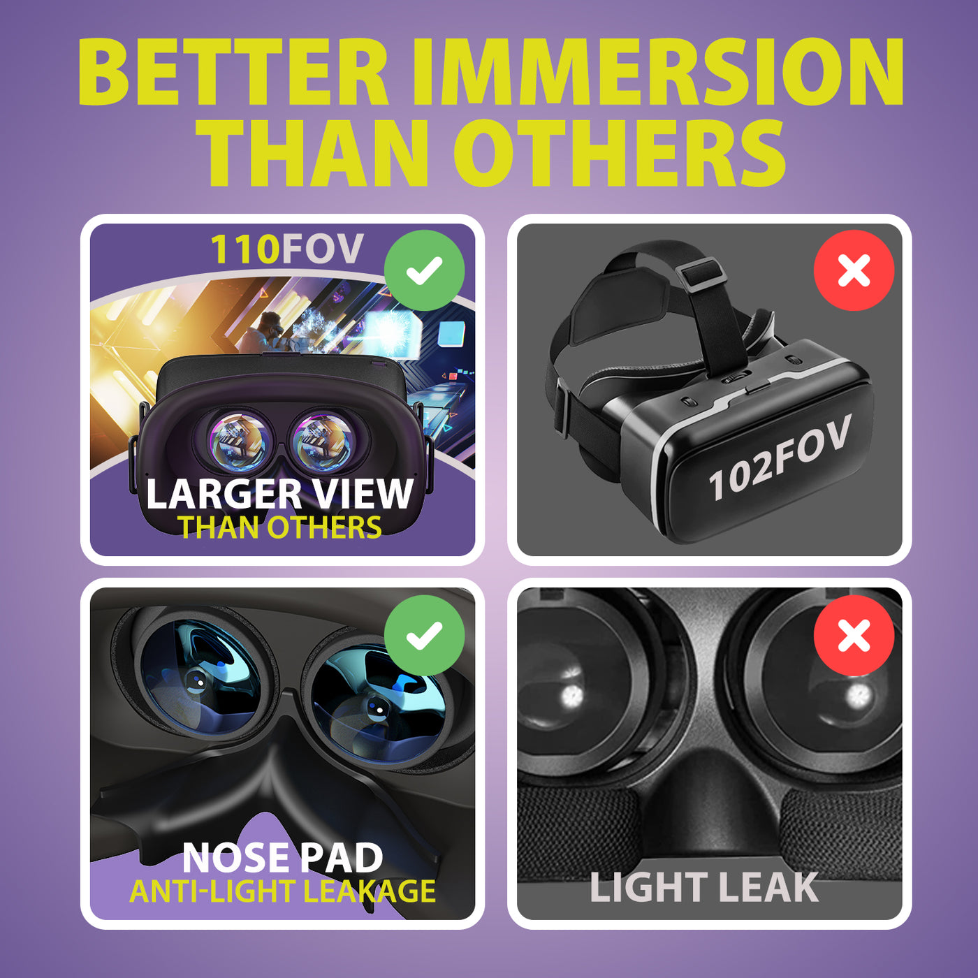 Meta Quest 2/3/Pro Accessories, Quest Head Strap,VR Headset for iPhone